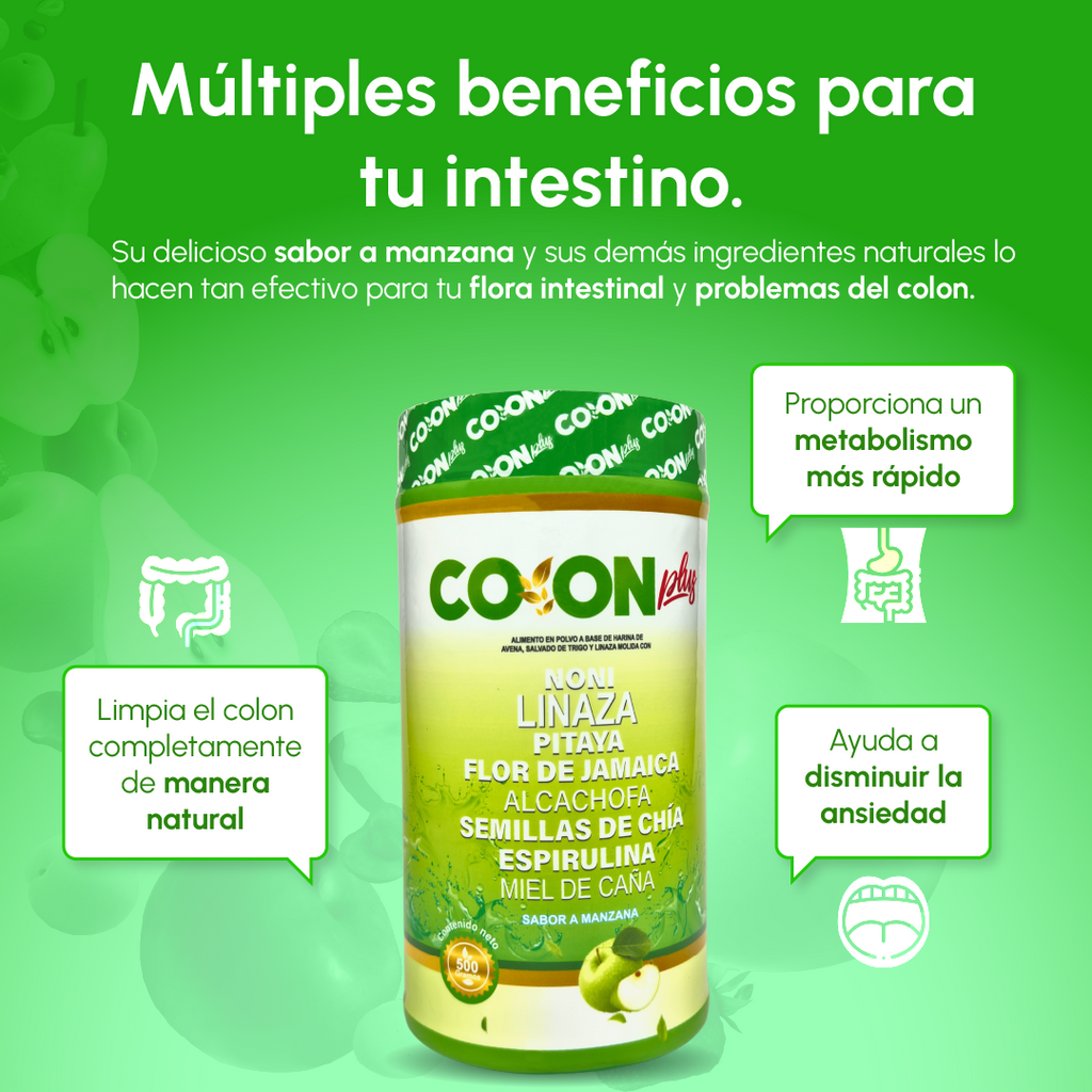 🌿 COLON PLUS - Fibra 100% Natural 🥇 – Colon Plus Ecuador 🇪🇨